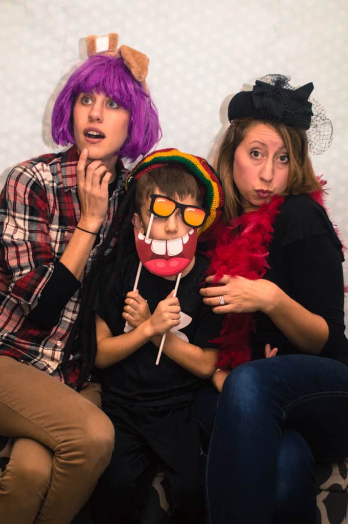 DIY Photo Booth- Fun For All Ages! - Simply Rooted Family