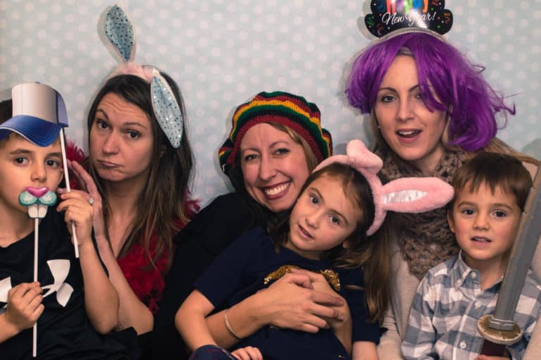 DIY Photo Booth- Fun For All Ages! - Simply Rooted Family
