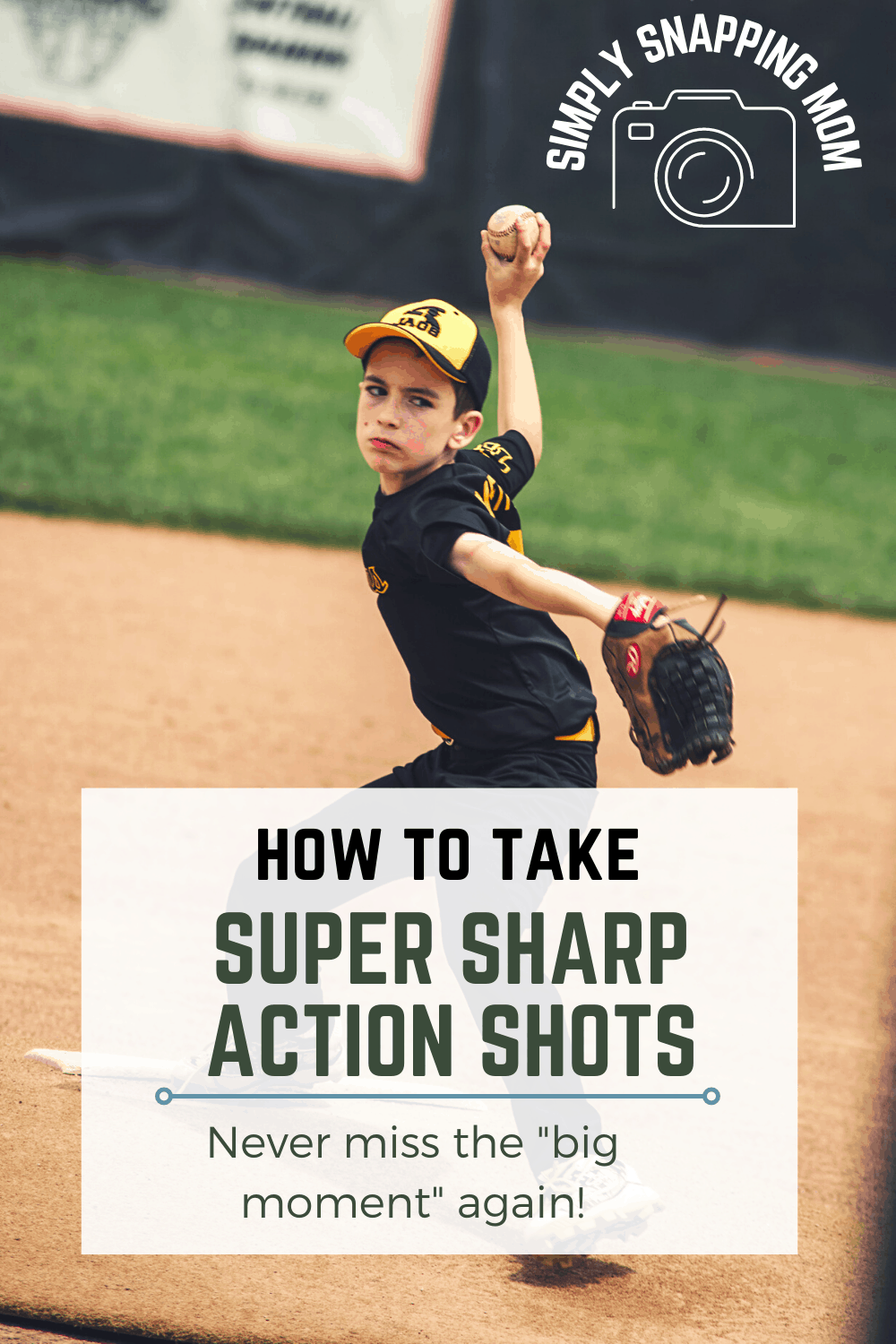 How to Take Super Sharp Action Shots - Simply Rooted Family