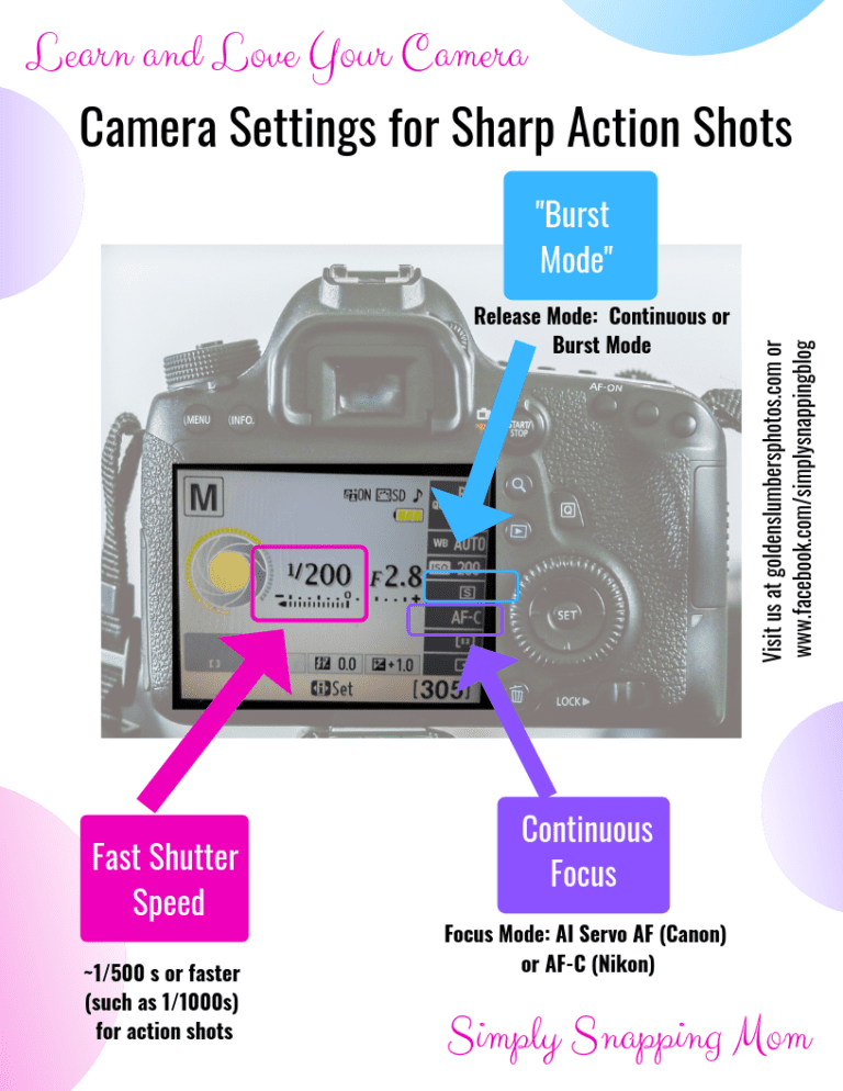 How to Take Super Sharp Action Shots - Simply Rooted Family