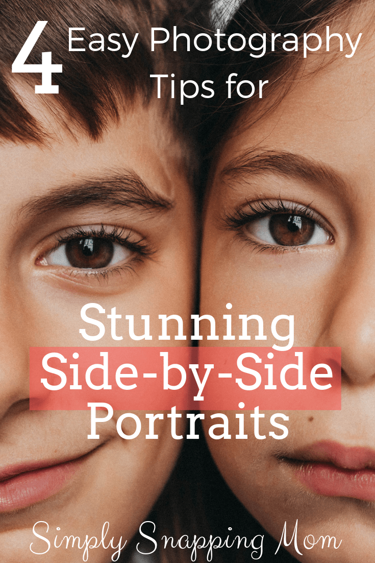 4 Easy Tips for a Stunning Side-by-Side Portraits - Simply Rooted Family