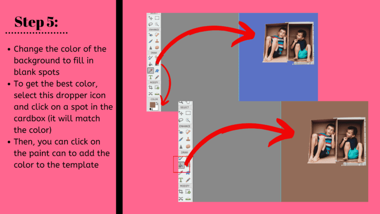 Complete Guide for an Inside the Box Picture - Simply Rooted Family