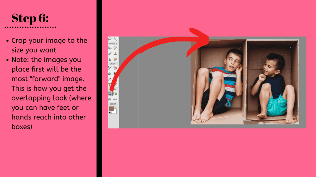 Complete Guide for an Inside the Box Picture - Simply Rooted Family