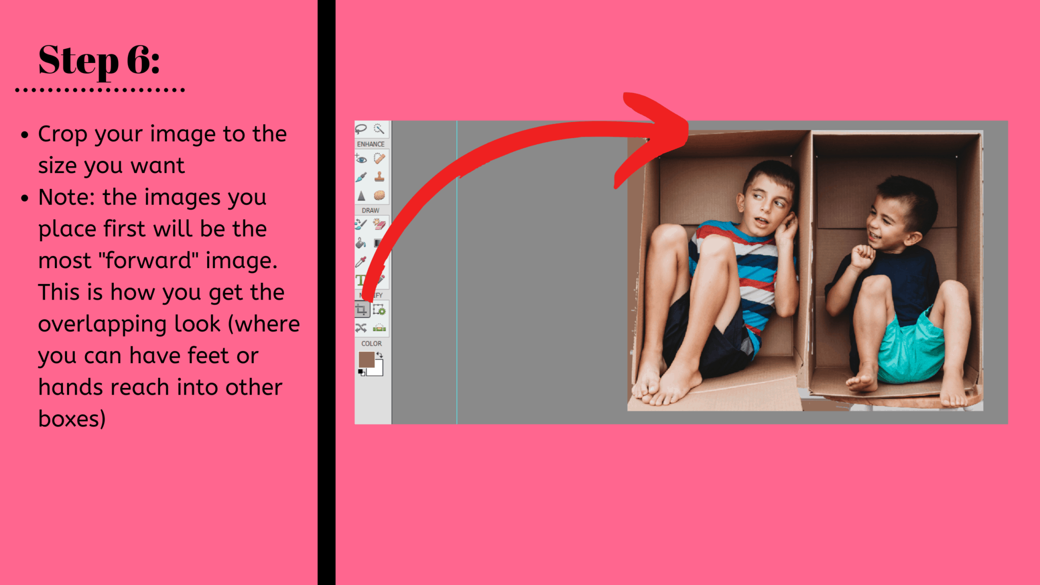 Complete Guide for an Inside the Box Picture - Simply Rooted Family