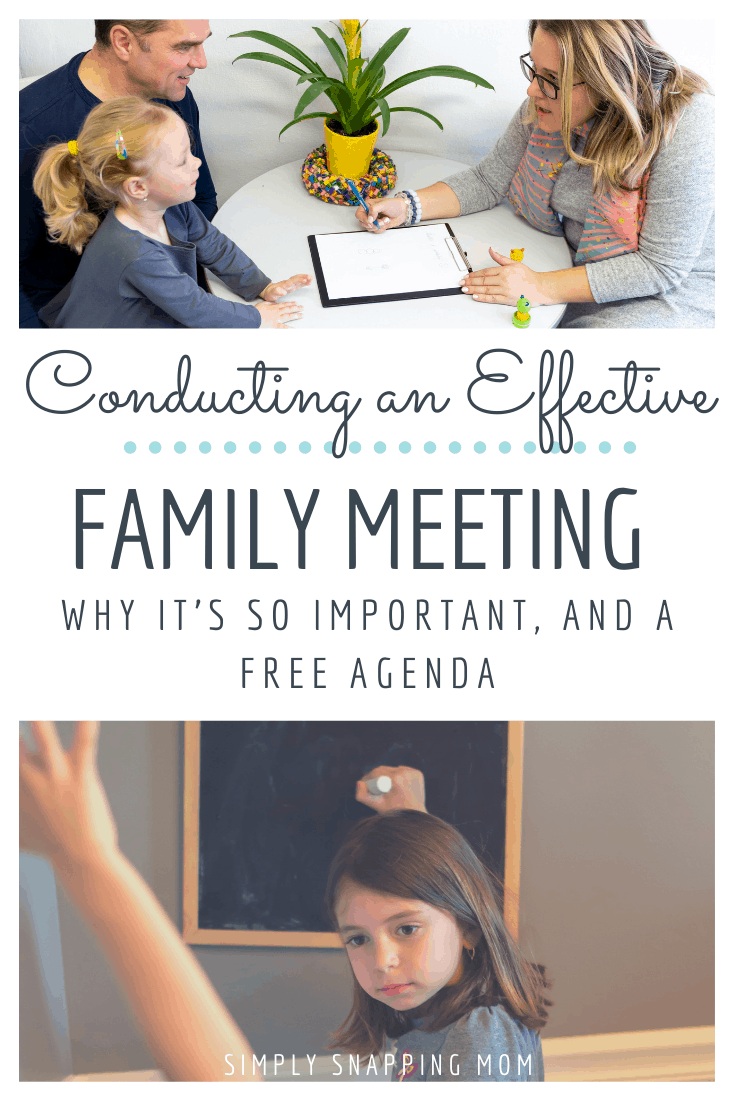 Why Every Family Needs a Family Meeting (and Agenda Ideas) - Simply ...