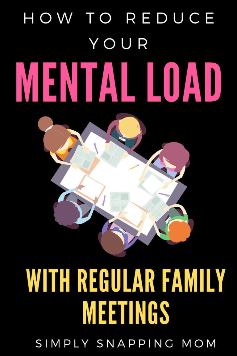 Why Every Family Needs a Family Meeting (and Agenda Ideas) - Simply ...