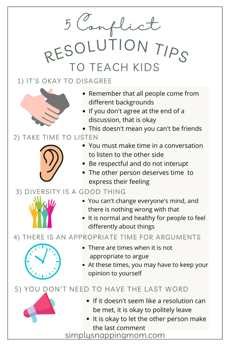 5 Conflict Resolution Skills To Teach Kids (Inspired by Watching ...