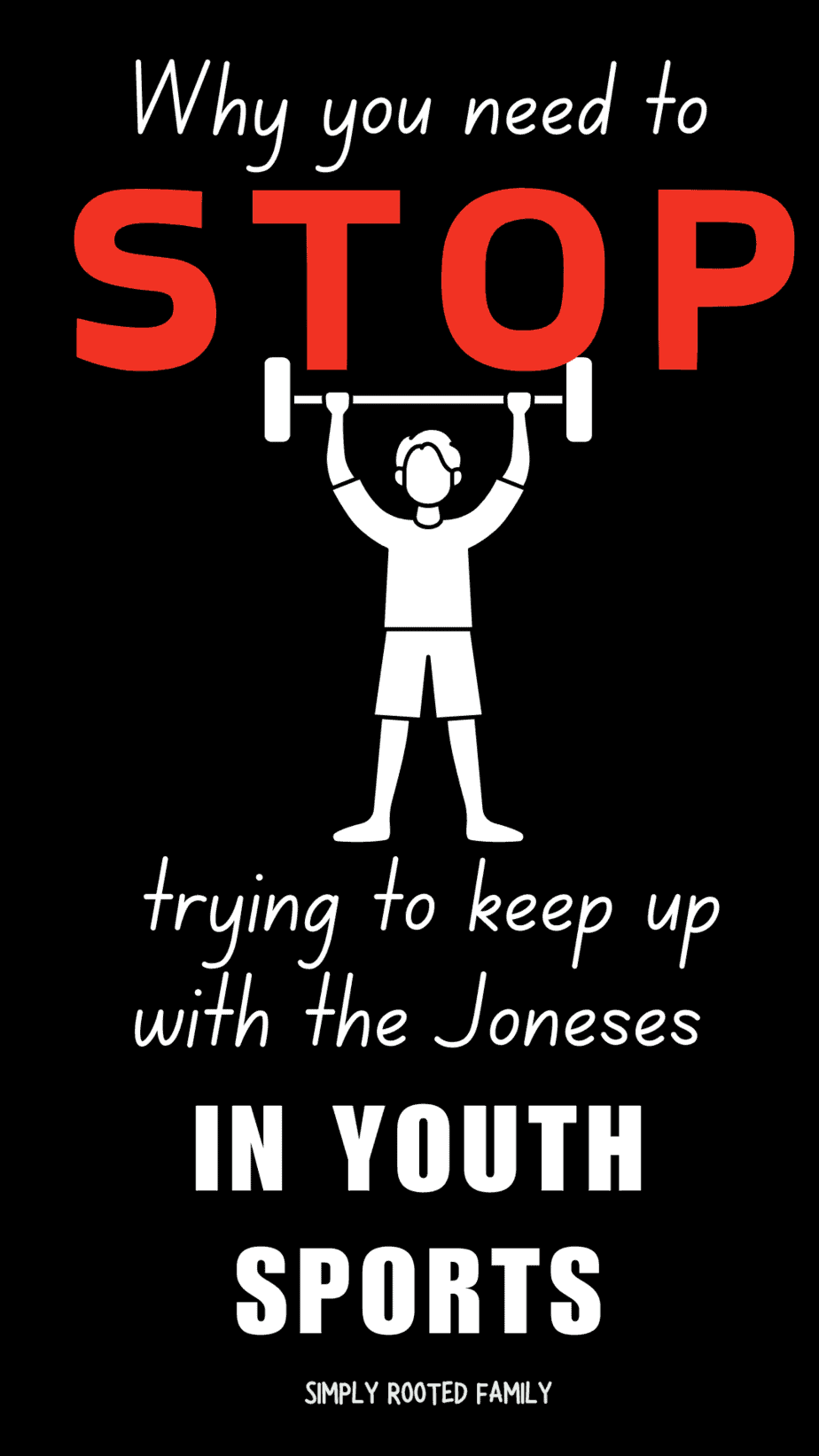Stop Trying to 'Keep up with the Joneses' in Youth Sports - Simply ...